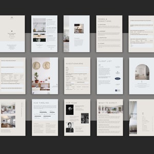 Interior Design Welcome Guide Client Package E Book Real - Etsy