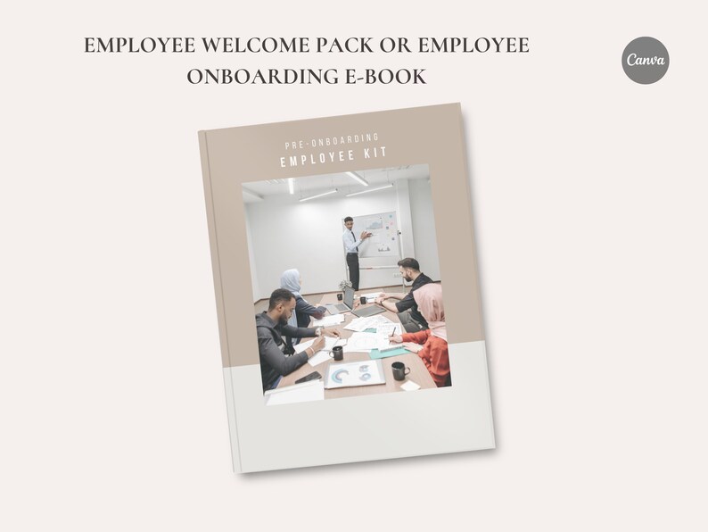Employee Welcome Pack or Employee Onboarding E-book, Workbook Template ...