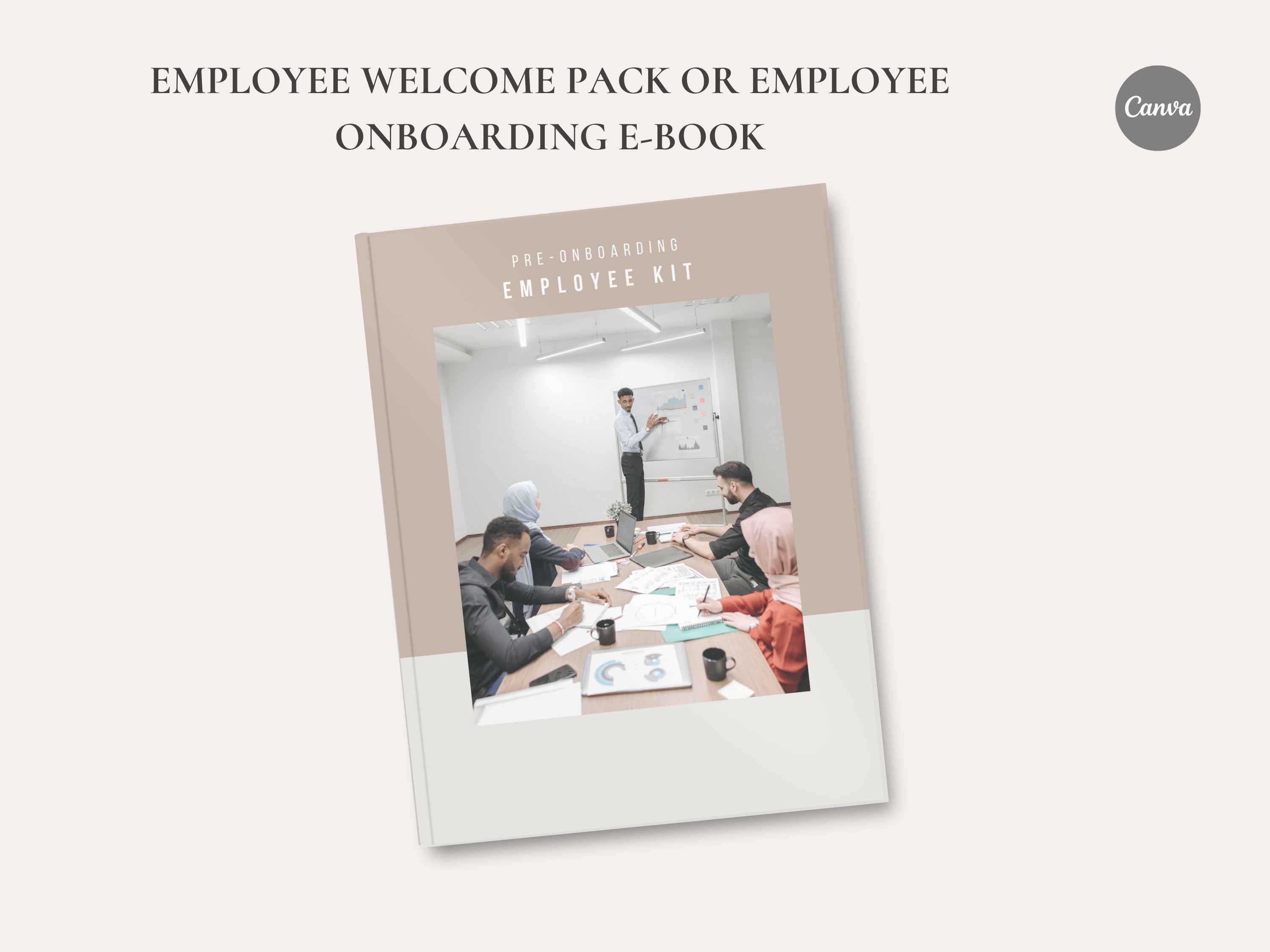Employee Welcome Pack or Employee Onboarding E-book, Workbook Template ...