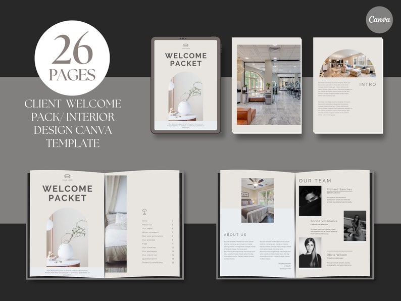 Interior Design Welcome Guide Client Package E Book Real - Etsy