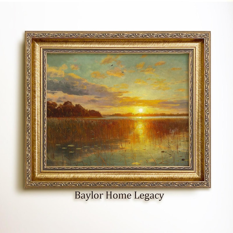 Sunset Painting - Etsy