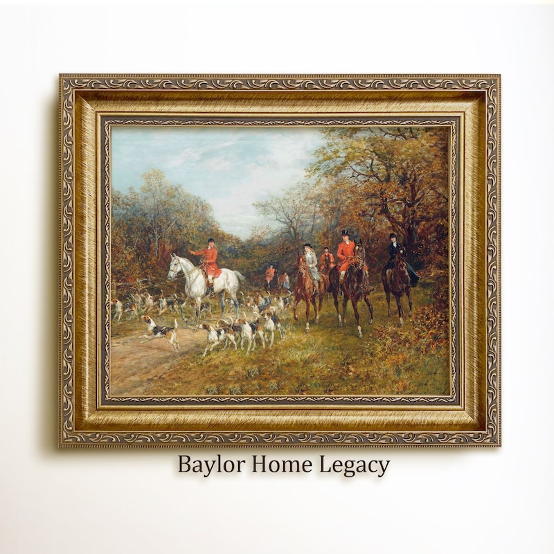 Gold Horse Hound Fox - Etsy