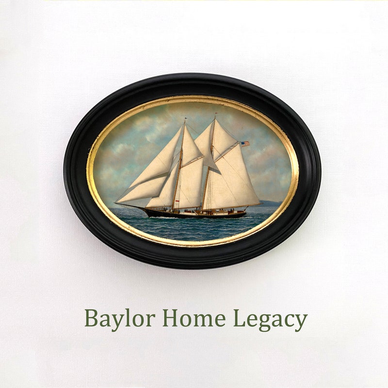 Sail Boat Canvas Painting - Etsy