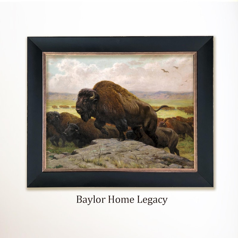 Buffalo Picture Small - Etsy