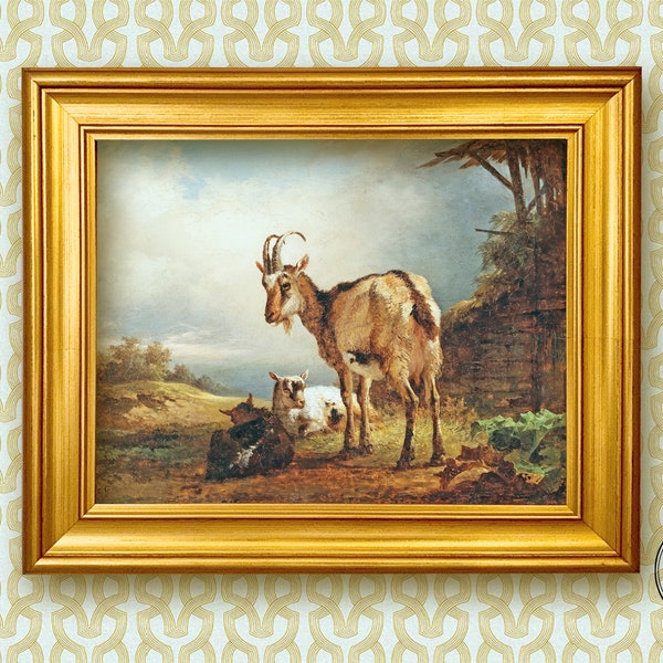 Goat Paintings - Etsy