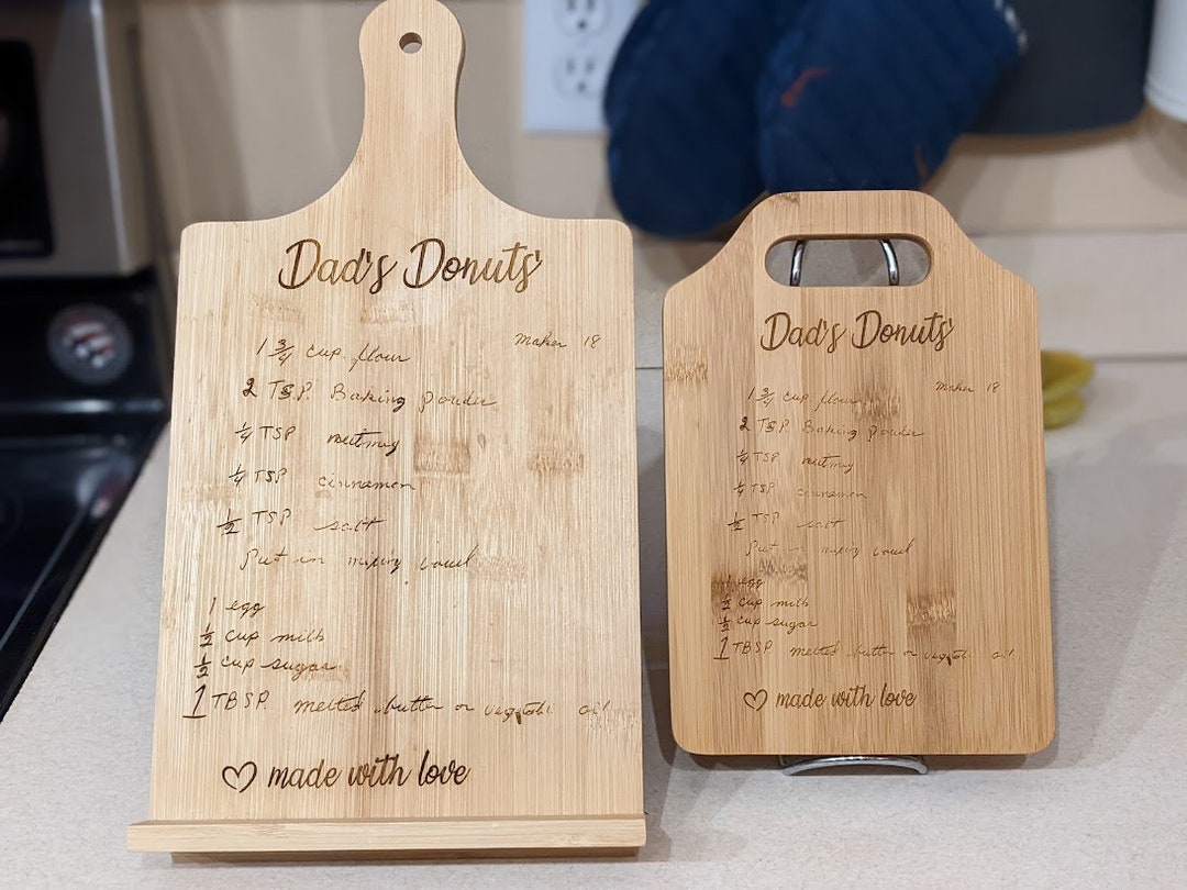 Personalized Recipe Board - Etsy
