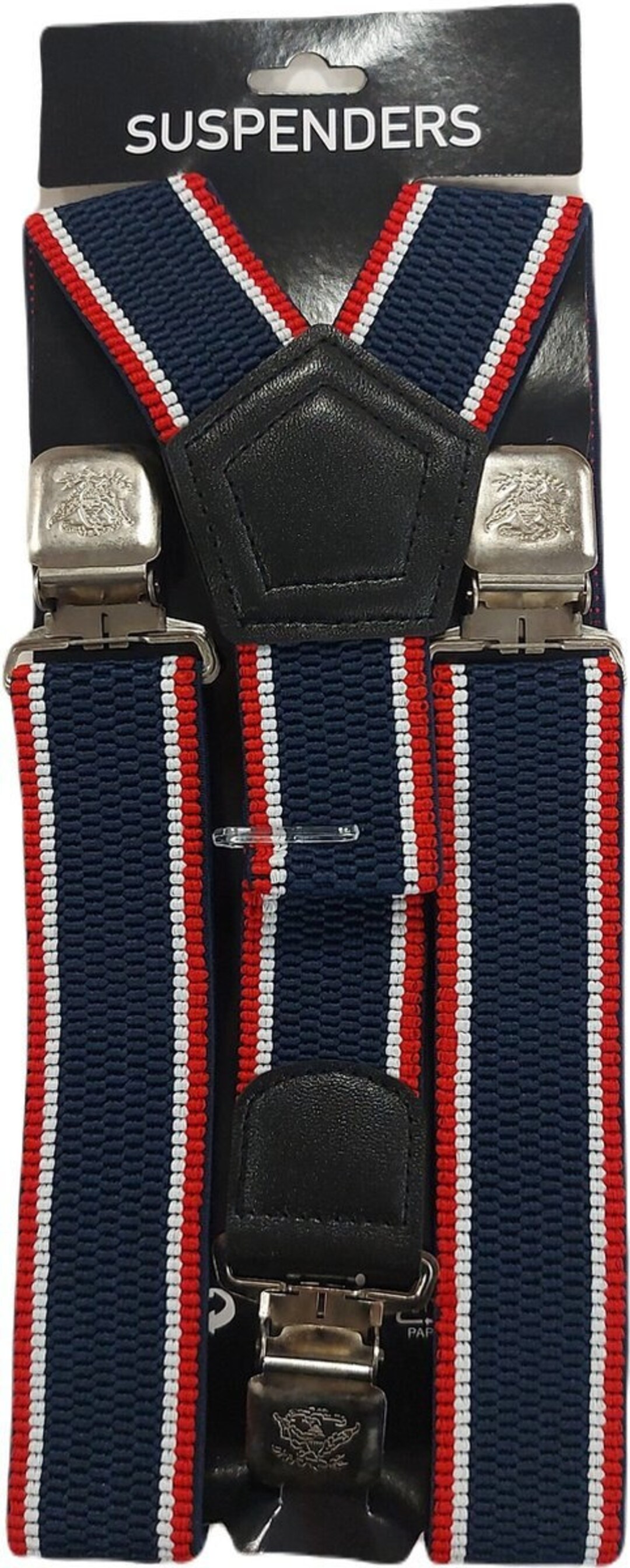 Braces Color: Red White Dark Blue Braces Men Adults Sturdy Clips Strong ...