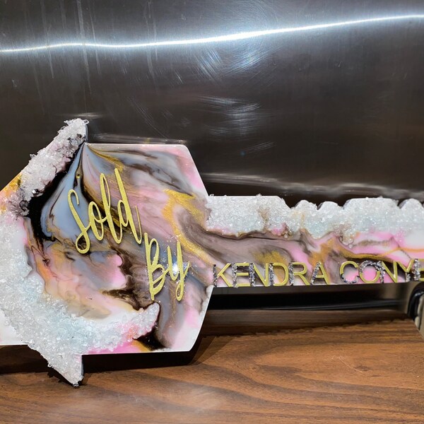 Realtor Key Sign - Etsy