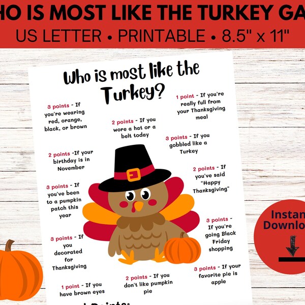Most Like Turkey - Etsy