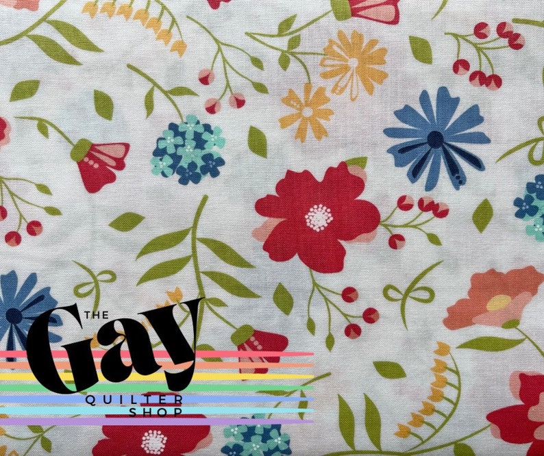 SUNWASHED Cloud Country Meadow by Corey Yoder for Moda Fabrics 29160-11 ...