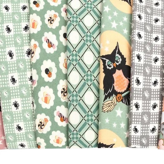 OWL O WEEN Fat Quarter Bundle by Urban Chicks for Moda - Etsy