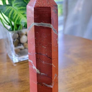 Red Jasper Tower - 262g - Crystal Tower - Home Decor - Etsy