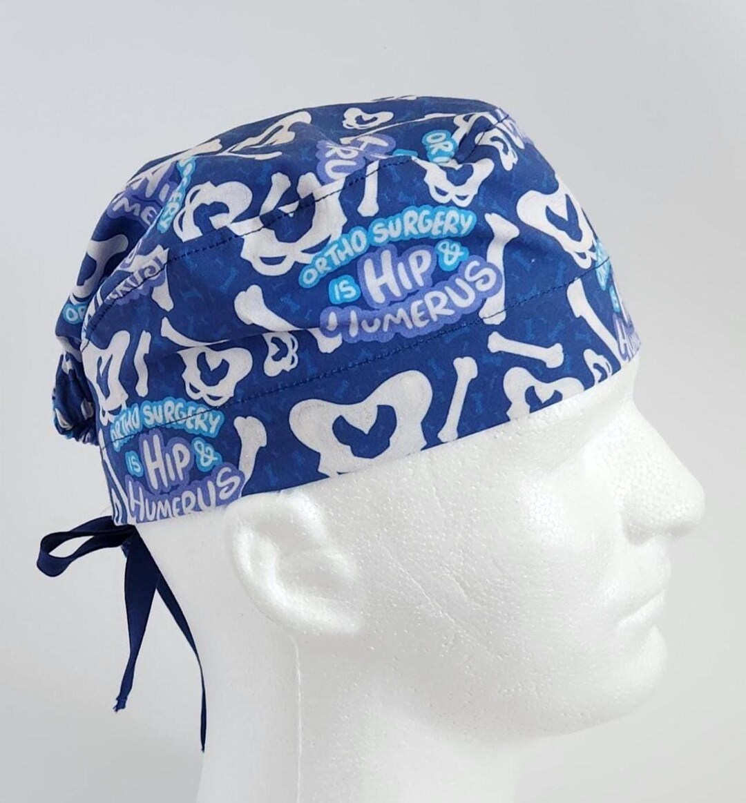 Men's Scrub Cap/ Surgical Cap/ Nurse Cap/ Men's Scrub Cap/ Anesthesia ...