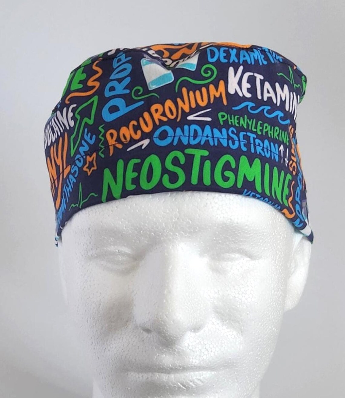 Men's Scrub Cap/ Surgical Cap/ Nurse Cap/ Men's Scrub Cap/ Anesthesia ...