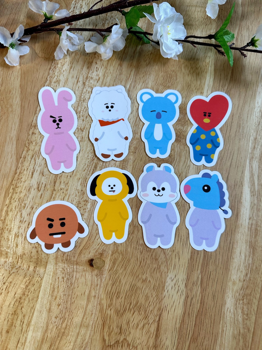 BTS BT21 Sticker - Etsy