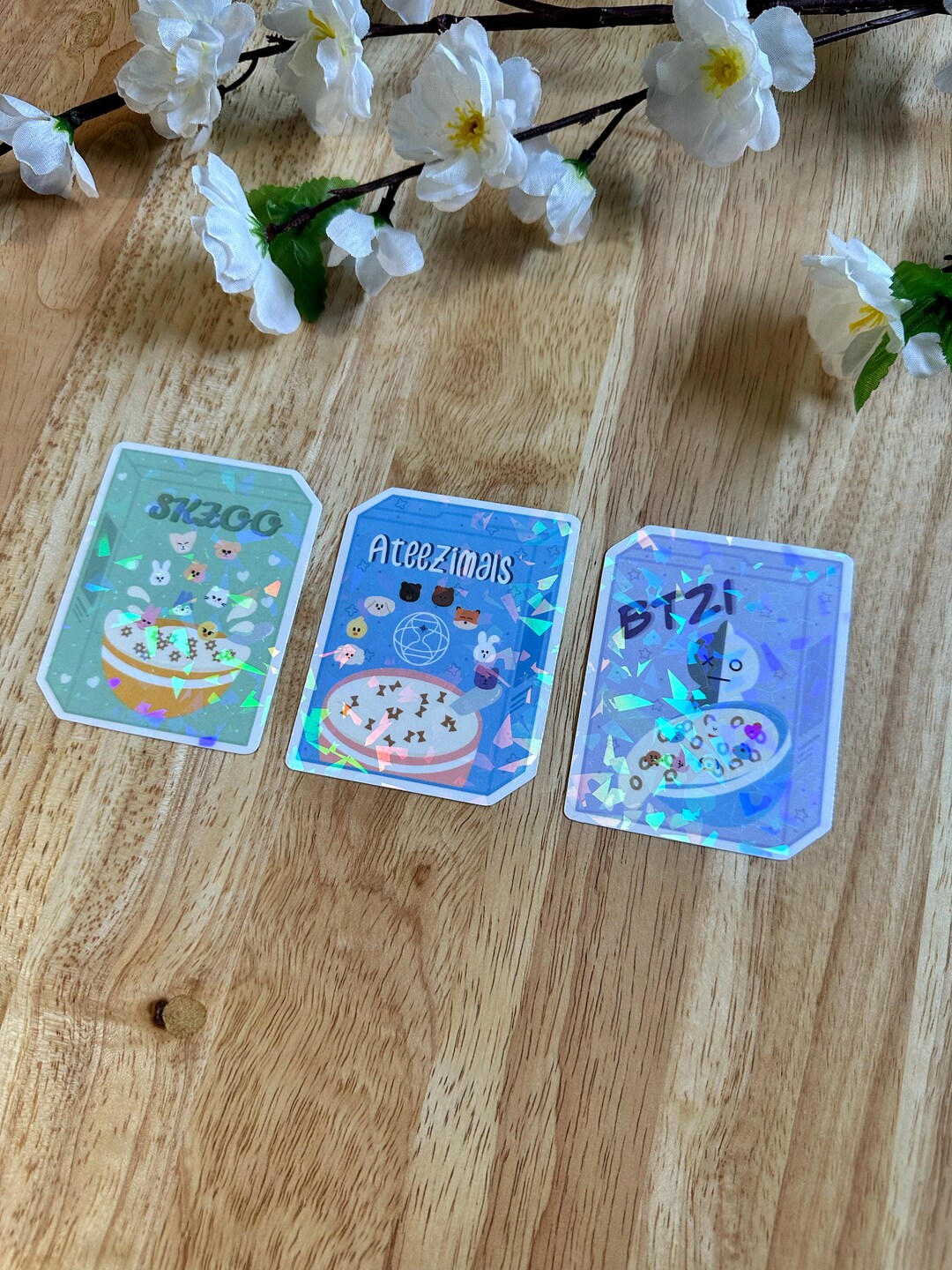 K-pop Cereal Box Sticker - Etsy
