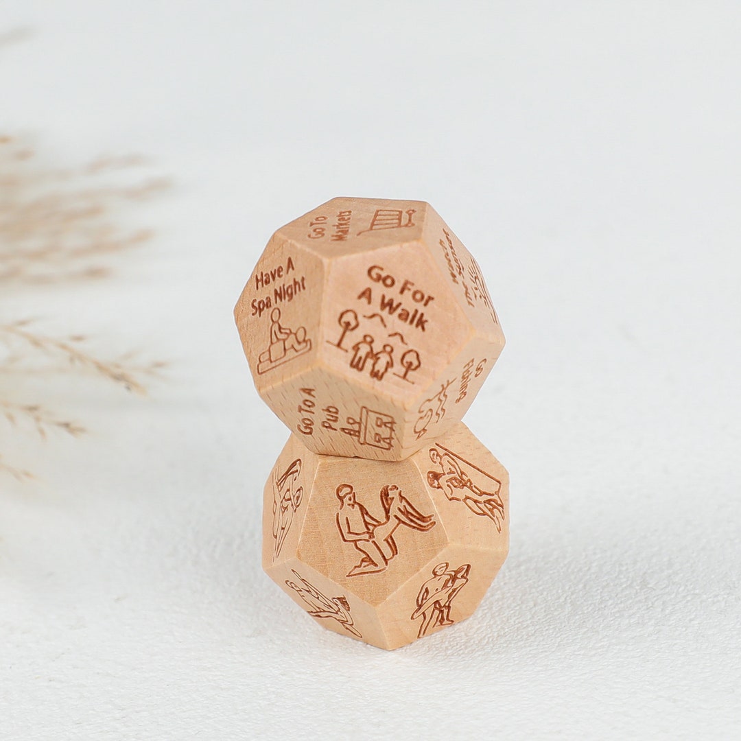 Personalized Date Night Dice,custom Food Dice for Couple,engraved Movie ...