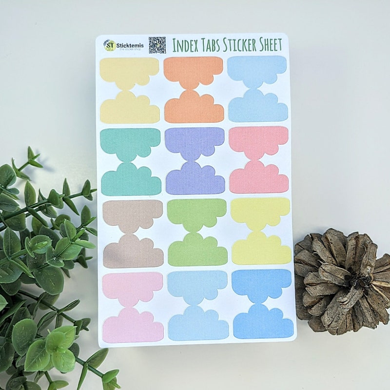 Index Stickers - Etsy