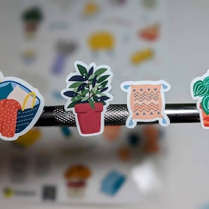 Hygge Home Body Sticker Sheet |planner, Scrapbook, Cozy Bujo Deco ...