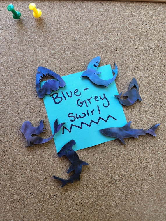 Shark Push Pins - Etsy