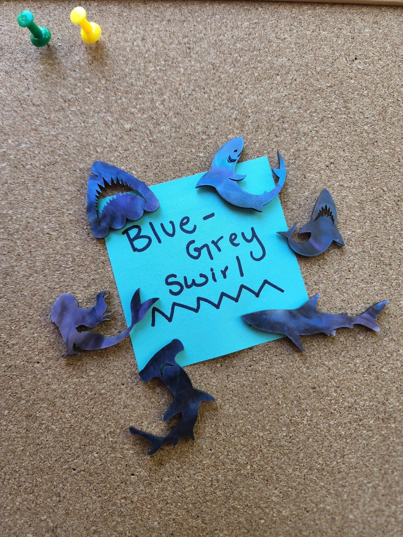 Shark Push Pins - Etsy