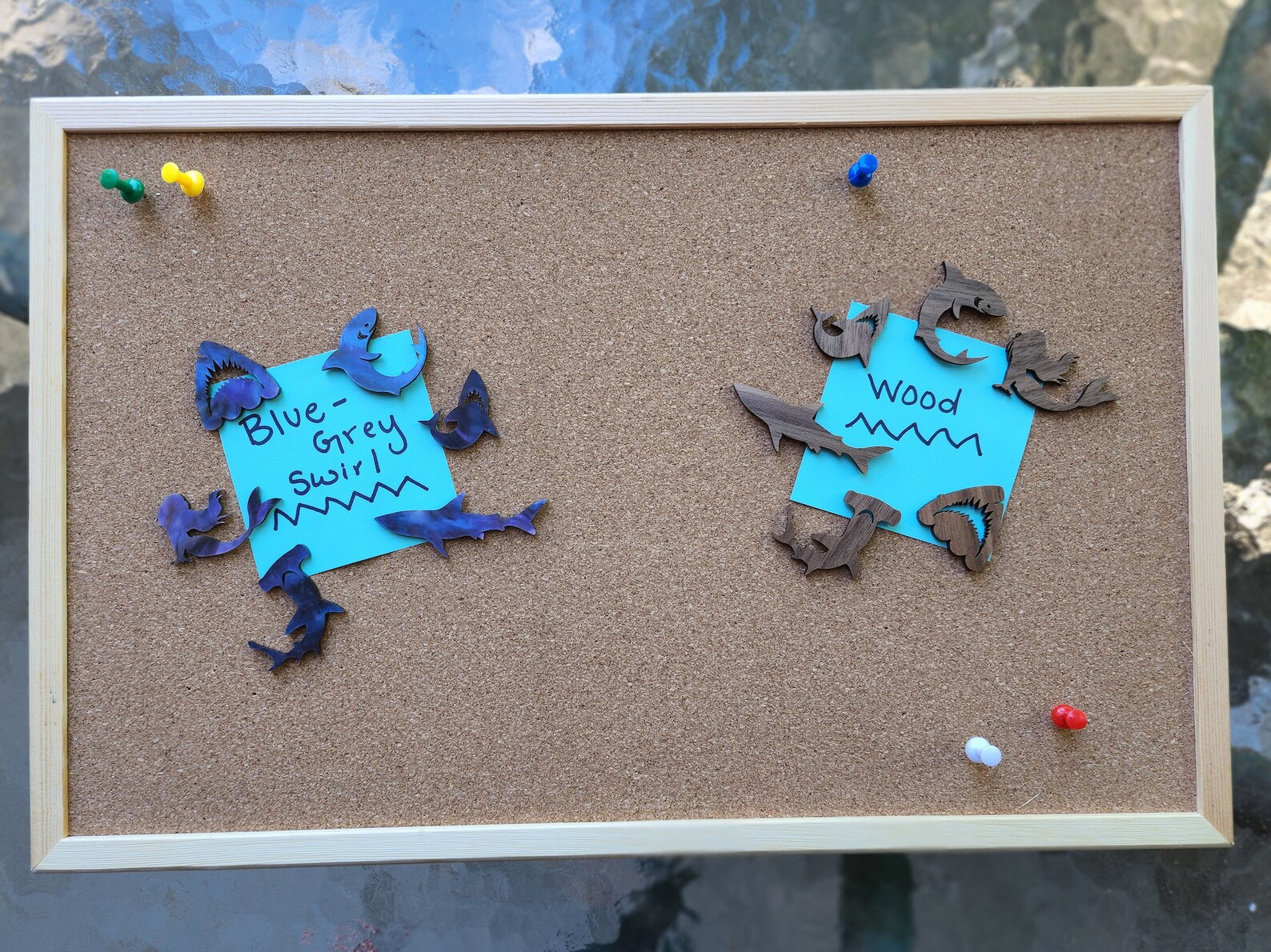 Shark Push Pins - Etsy