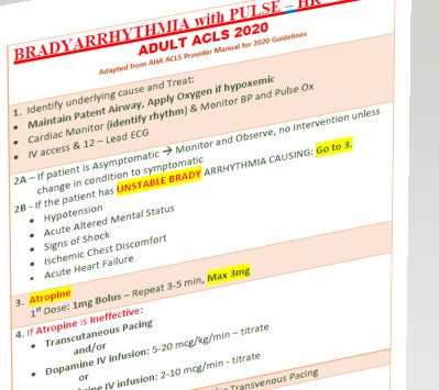 List View of Steps in ACLS, Including Maternal and Obstetric Cardiac ...
