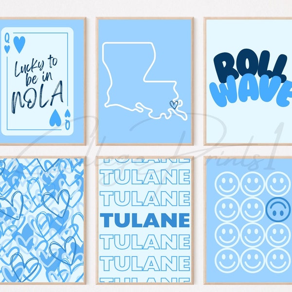 Tulane Art - Etsy