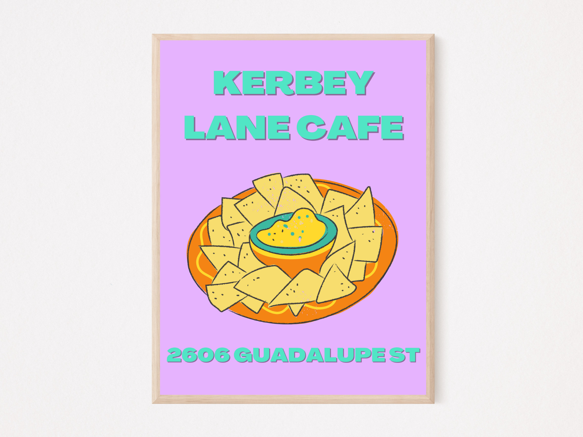 UT Austin Digital Prints, Trendy College Posters, Set of 6 Print ...