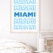University of Miami Digital Prints, Dorm Wall Art, College Gifts ...