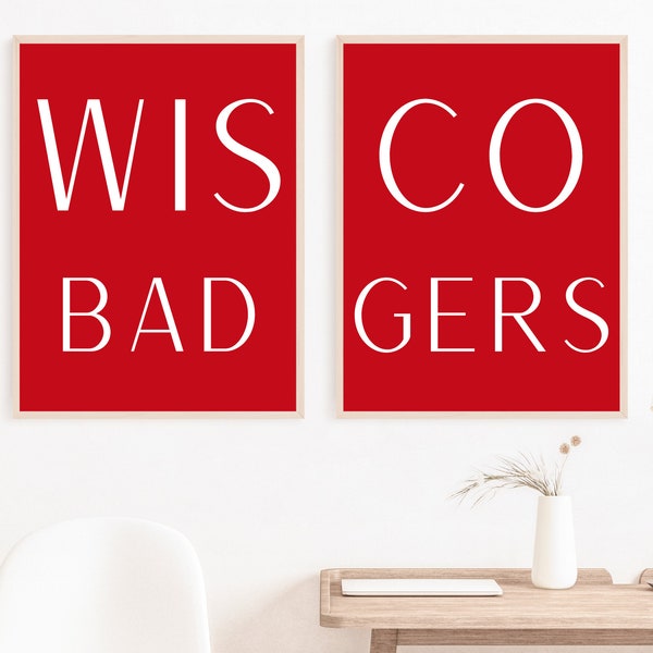 Wisconsin Badger - Etsy