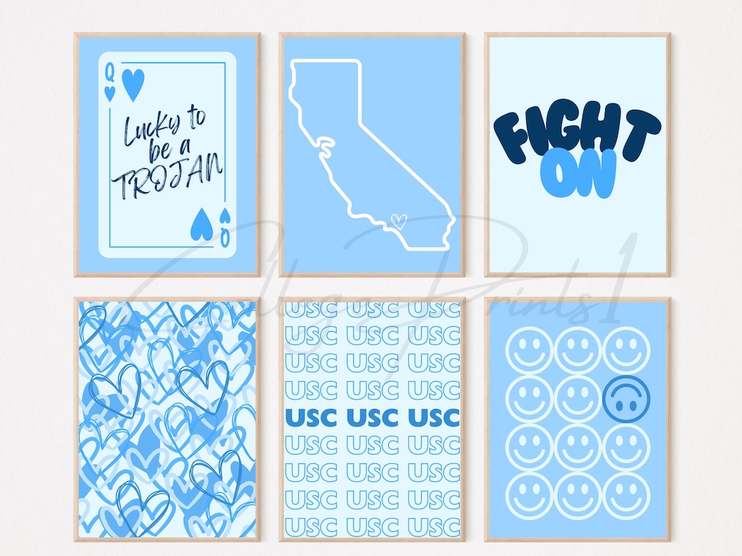 USC Digital Prints, Dorm Wall Art, College Gifts, Trendy College ...