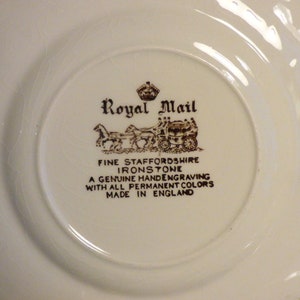 Royal Mail Fine Staffordshire Ironstone 5 Piece Set - Etsy