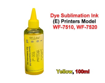 Dye Sublimation Ink Yellow 240ml 1 Bottle for E Printers - Etsy