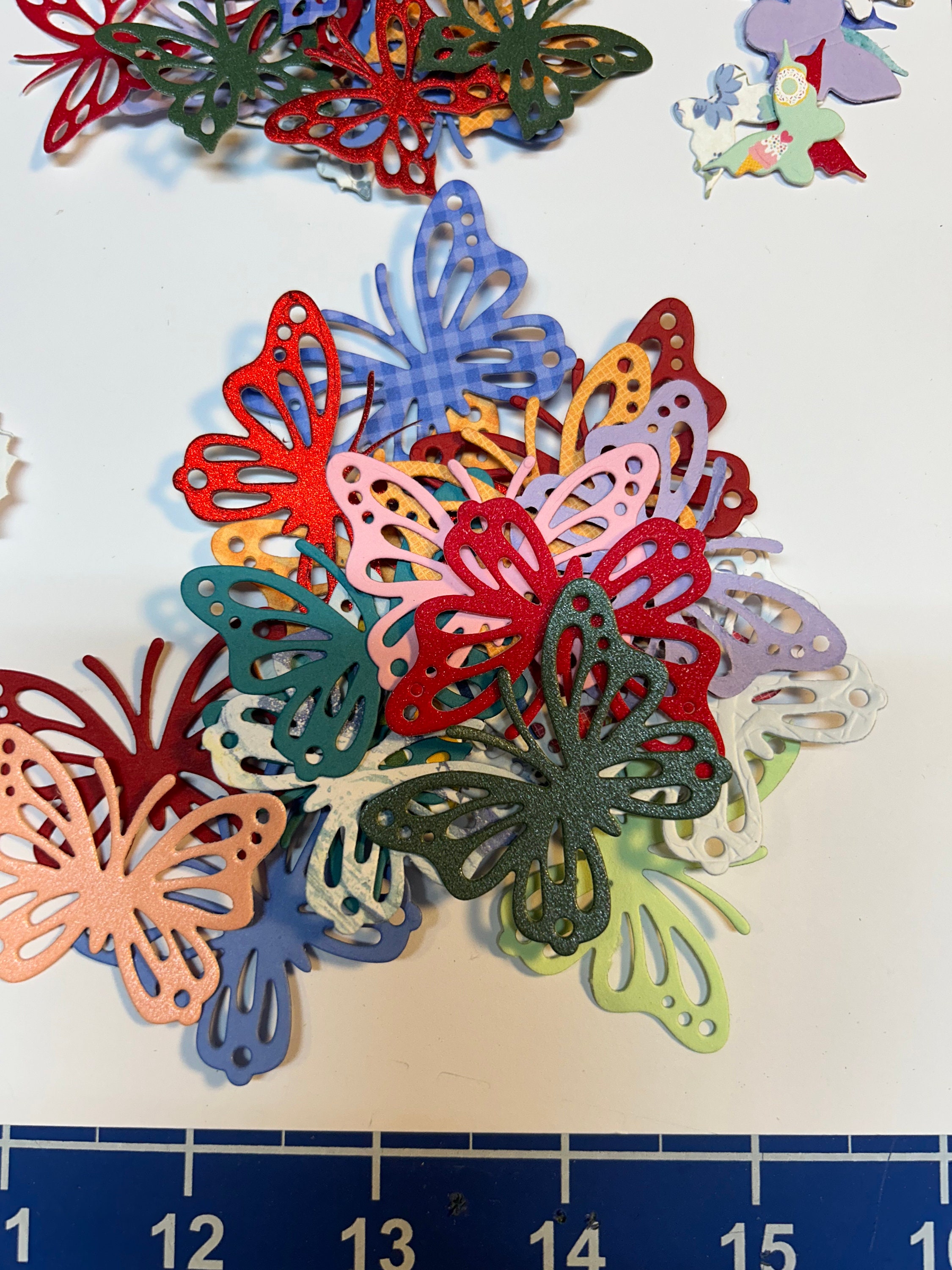 30 Butterfly Assorted Die Cuts - Etsy