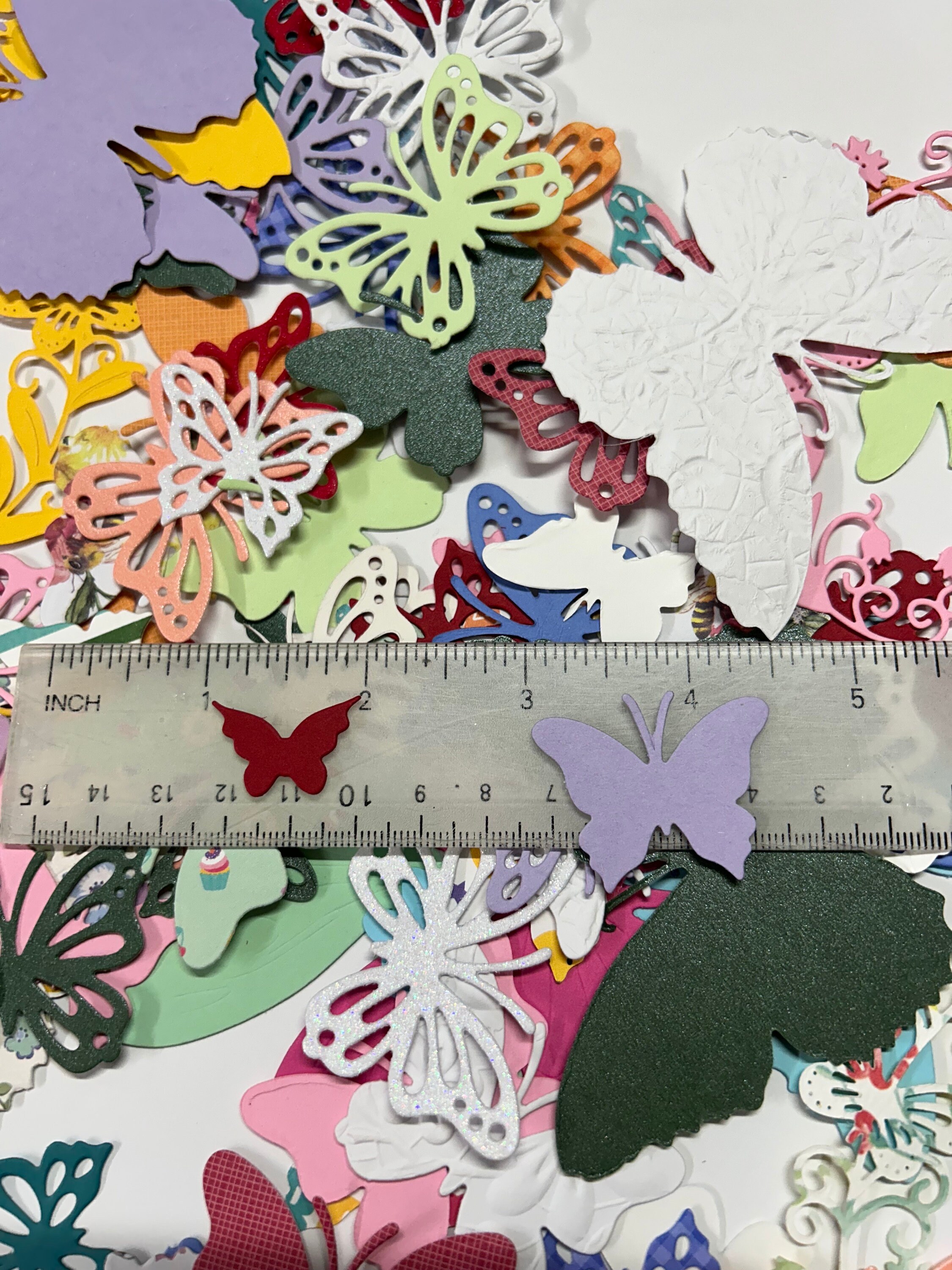 30 Butterfly Assorted Die Cuts - Etsy
