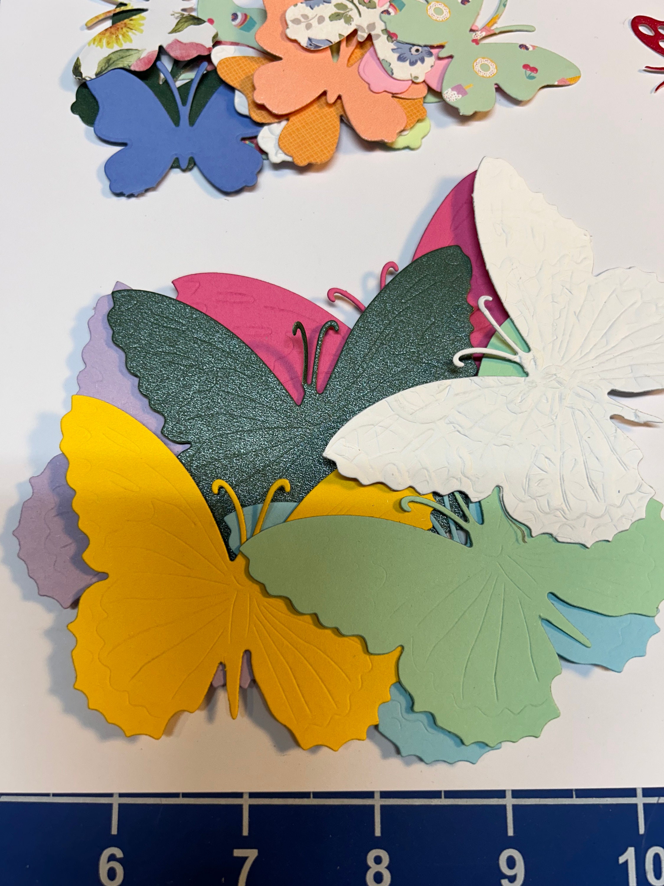 30 Butterfly Assorted Die Cuts - Etsy
