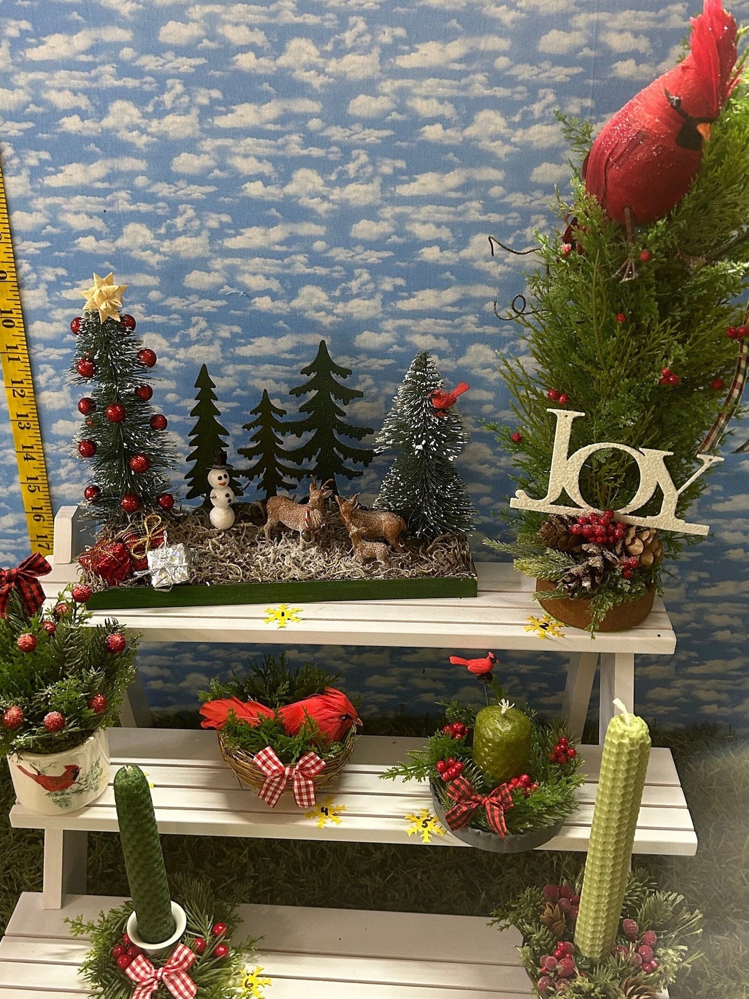 Christmas Decoration and Knick Knacks With Cardinals - Etsy