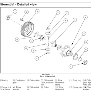 New Holland Boomer 20 and Boomer 25 Compact Tractor Part Number ...