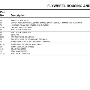 Yanmar 4TNV98 Engines Spare Parts Manual PDF - Etsy