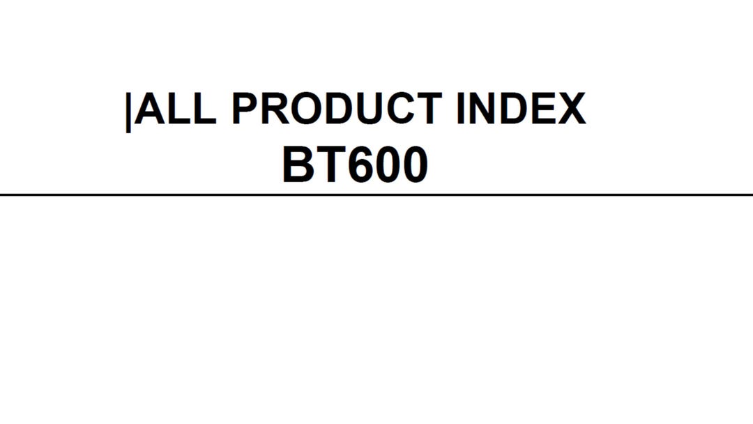 Kubota BT600 Backhoe Spare Parts List Manual Pdf Digital Download - Etsy