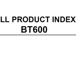 Kubota BT600 Backhoe Spare Parts List Manual Pdf Digital Download - Etsy