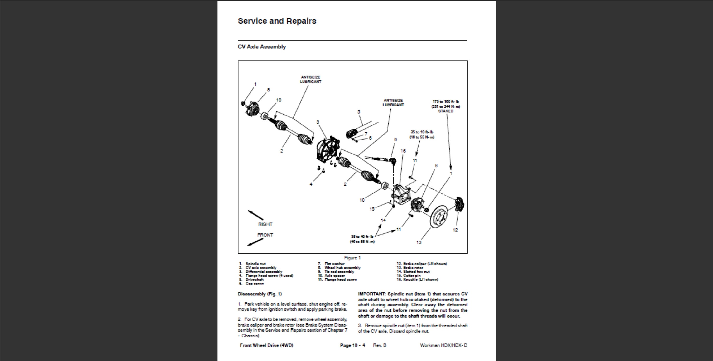 Toro Workman HD Series Workshop Service Manual PDF Digital - Etsy