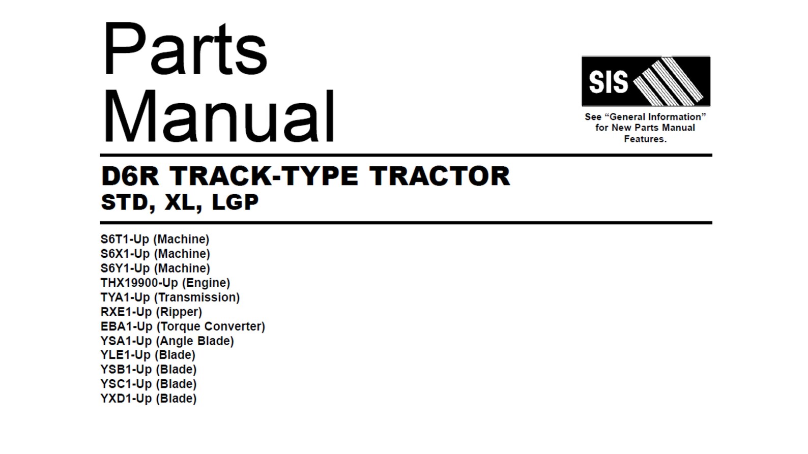 Caterpillar Cat D6R Track Type Tractor Spare Parts Manual Catalog Pdf ...