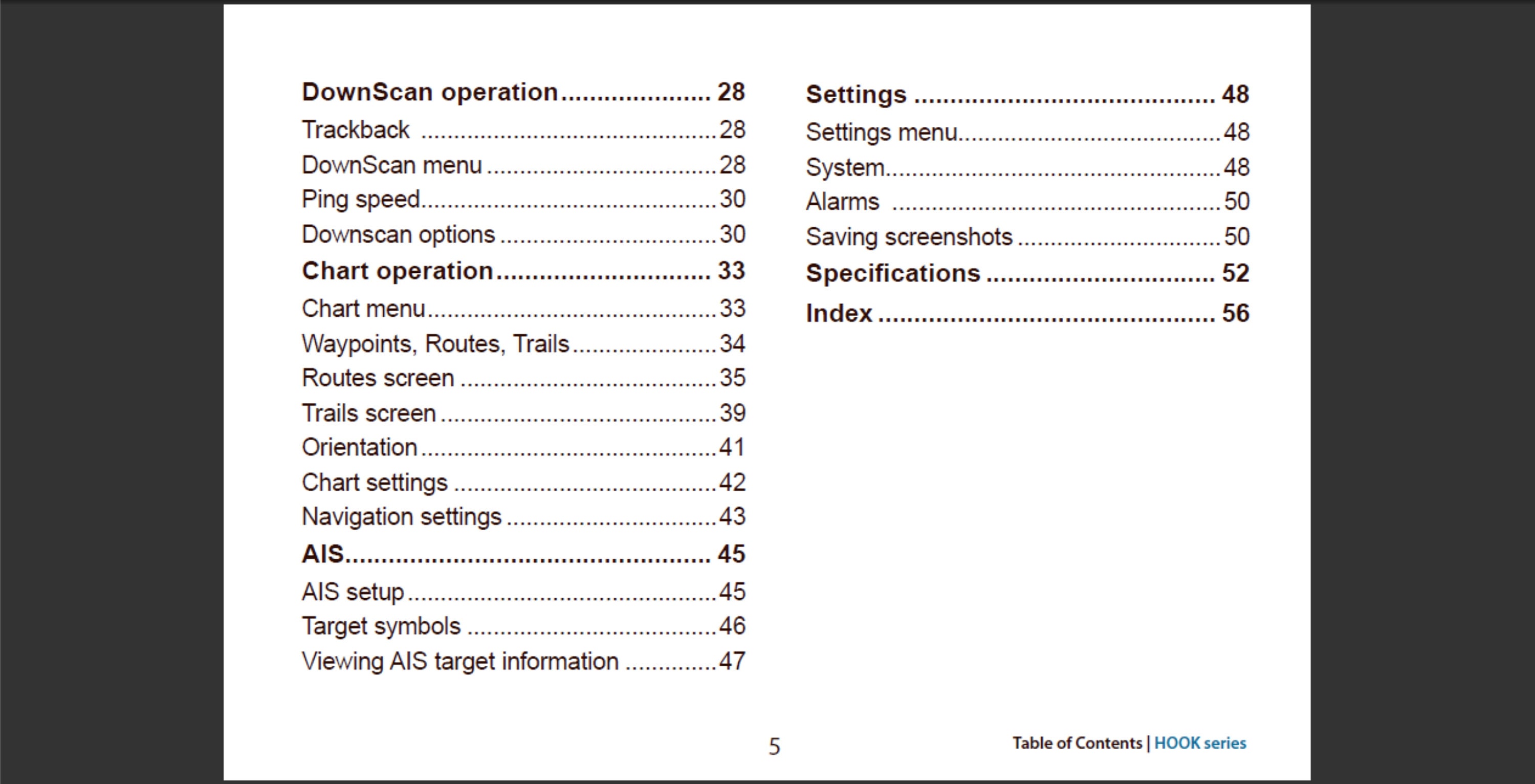 Lowrance HOOK-4 Hook-5 Hook-7 and Hook-9 GPS User Guide Owners Manual PDF Digital Download - Etsy