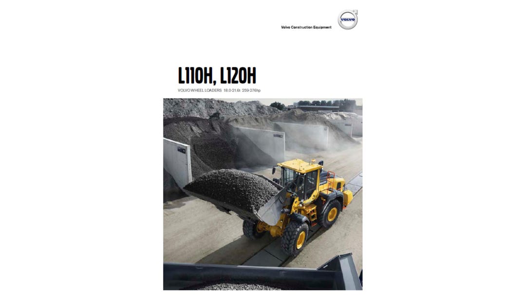 Volvo L110H and L120H Wheel Loader Wiring Diagrams and Service Manual ...