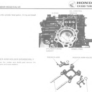 1982 Honda CX500 Turbo Workshop Service Manual PDF Digital Download - Etsy