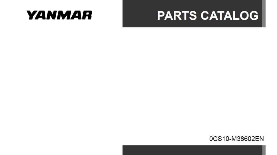 Yanmar V3-5 V4-5 V4-5A and V4-5B Wheel Loader Spare Parts List Manual PDF - Etsy
