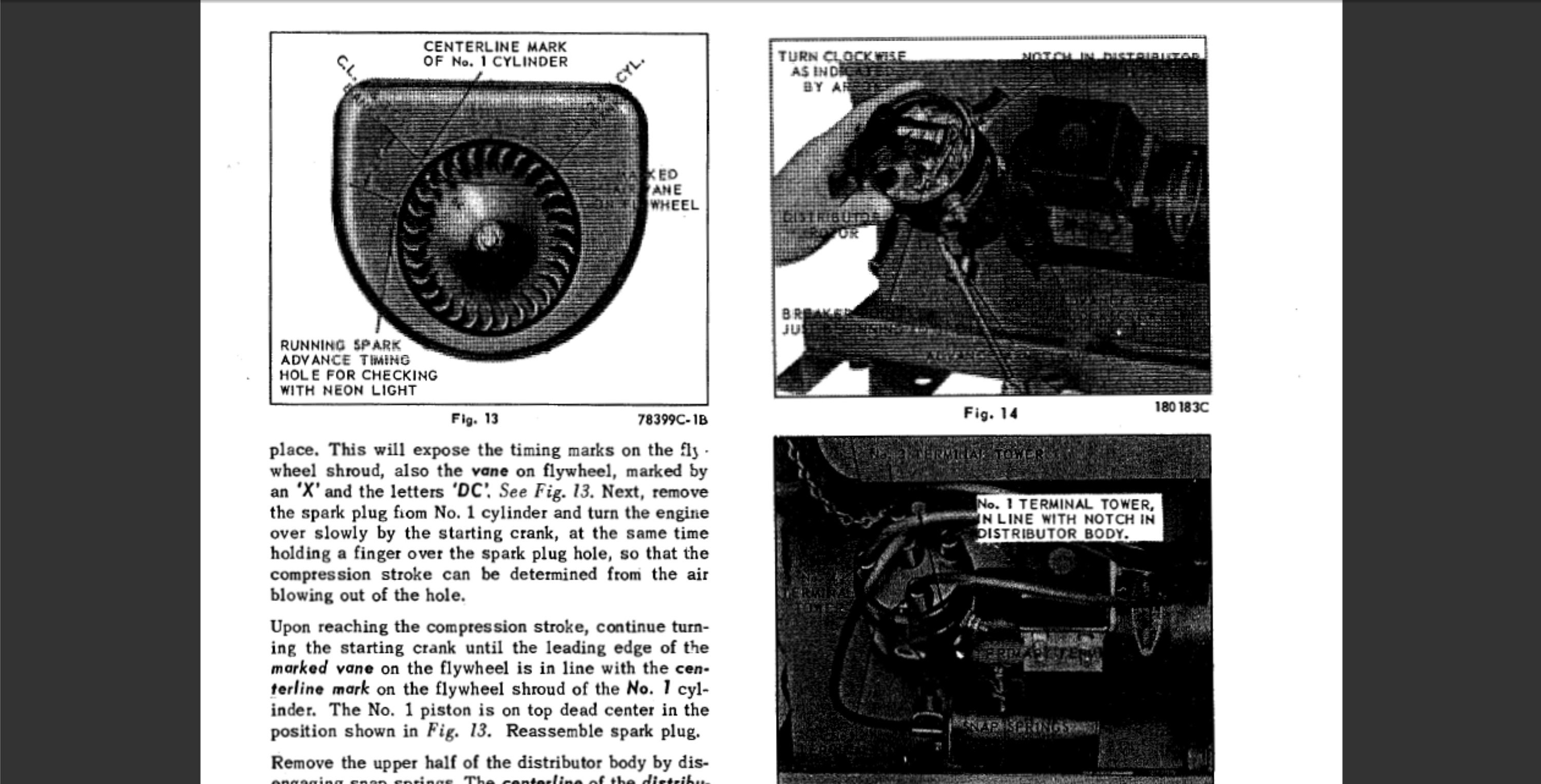 Wisconsin VH4 and VH4D Engines Instructions Book and Parts List Manual ...
