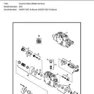 Bobcat 435 Excavator Spare Parts Manual Parts Catalog PDF Digital ...